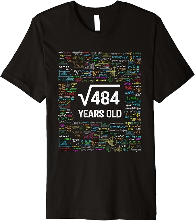 Amazon Square Root Of 484 Funny 22 Years Old Boys Girls 22nd Bday Amazon Square Root Of 484 Funny 22 Years Old Boys Girls 22nd Bday